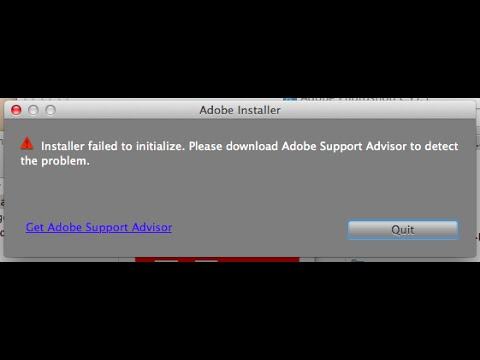 Fixe error Cannot install Photoshop "Installer failed to initialize"