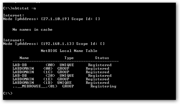 Fixed: a duplicate name has been detected on the tcp network