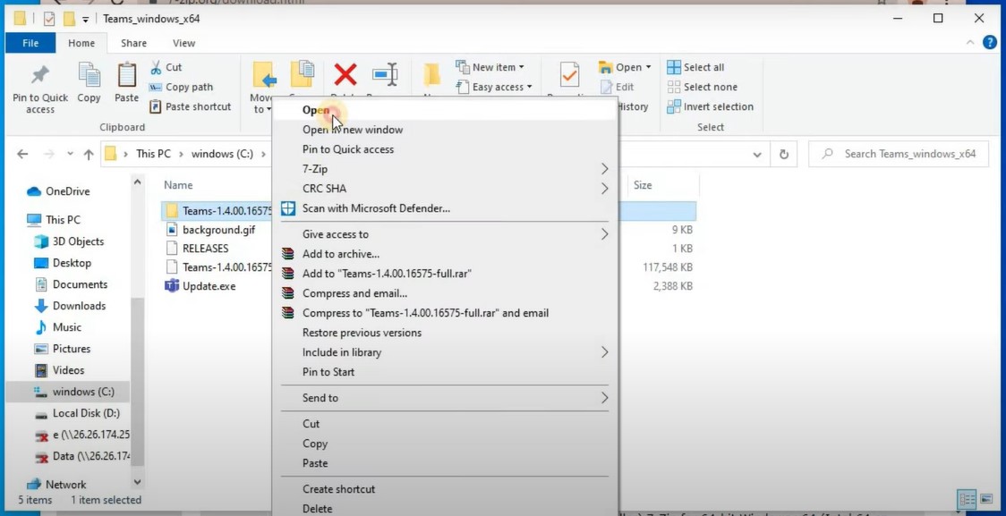 How to fix Microsoft Teams failed to extract installer