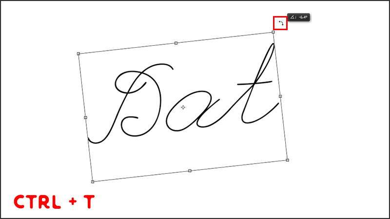 How to create Signature Photoshop