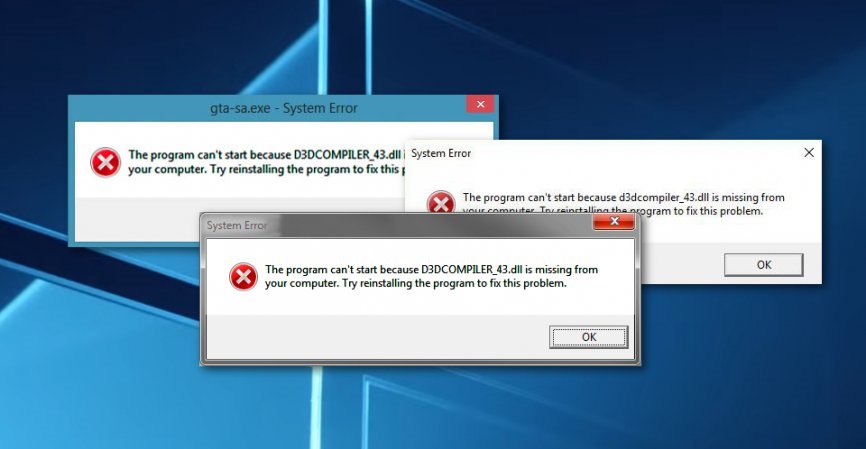 How to fix d3dcompiler_43.dll not found windows 11